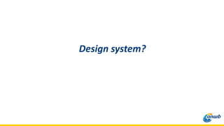 Building a design system with (p)react | PPT