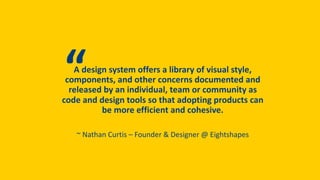 Building a design system with (p)react | PPT