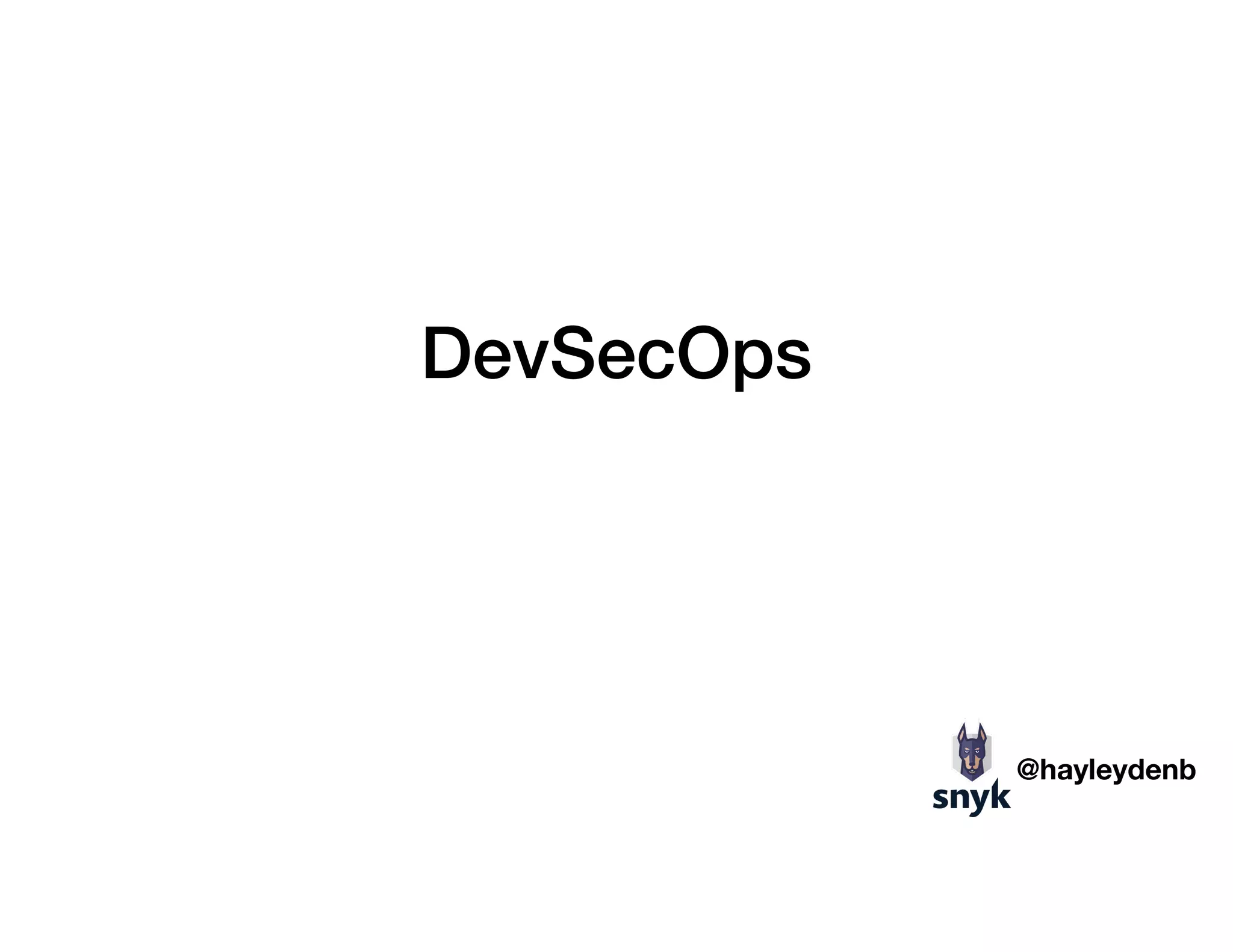 Building A Devsecops Pipeline Around Your Spring Boot Application Ppt