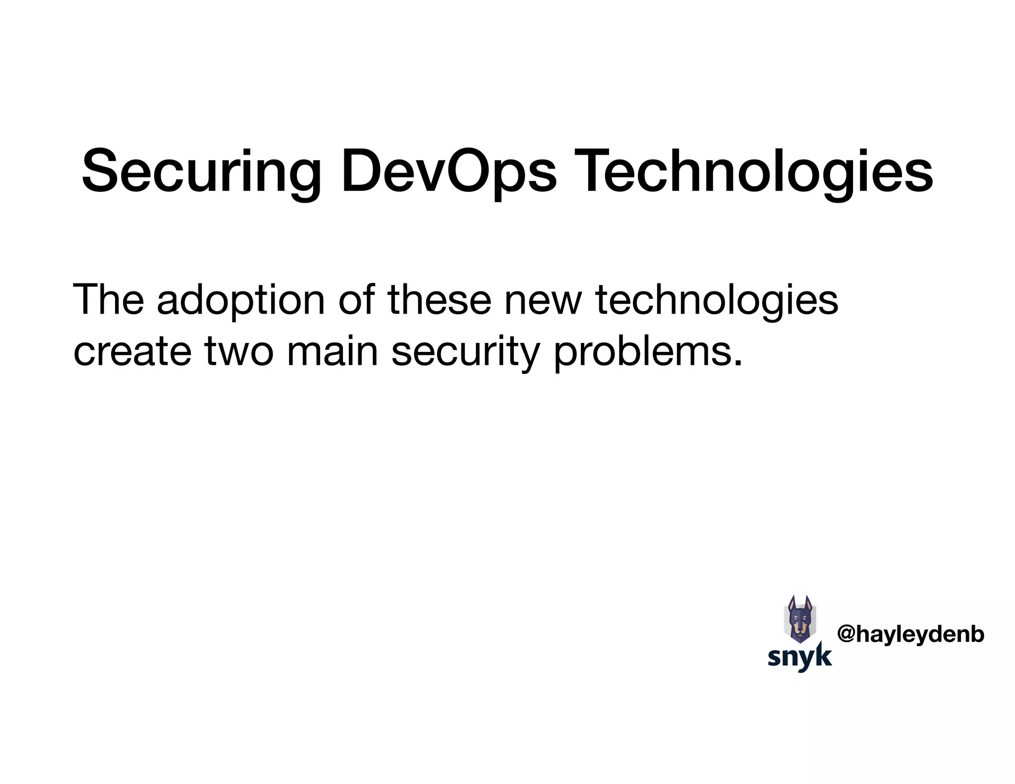 Building A Devsecops Pipeline Around Your Spring Boot Application Ppt