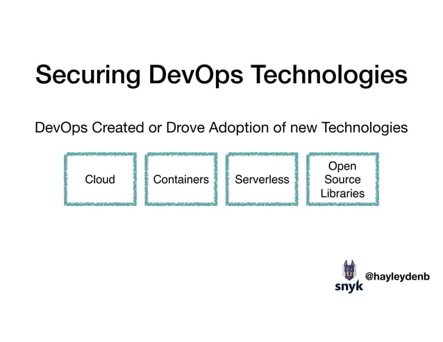 Building a DevSecOps Pipeline Around Your Spring Boot Application | PPT