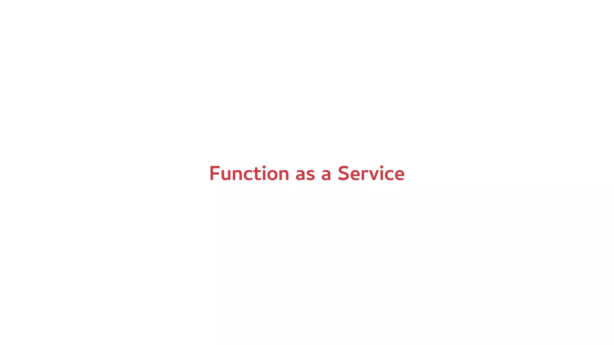 Building a FaaS with pulsar | PPT