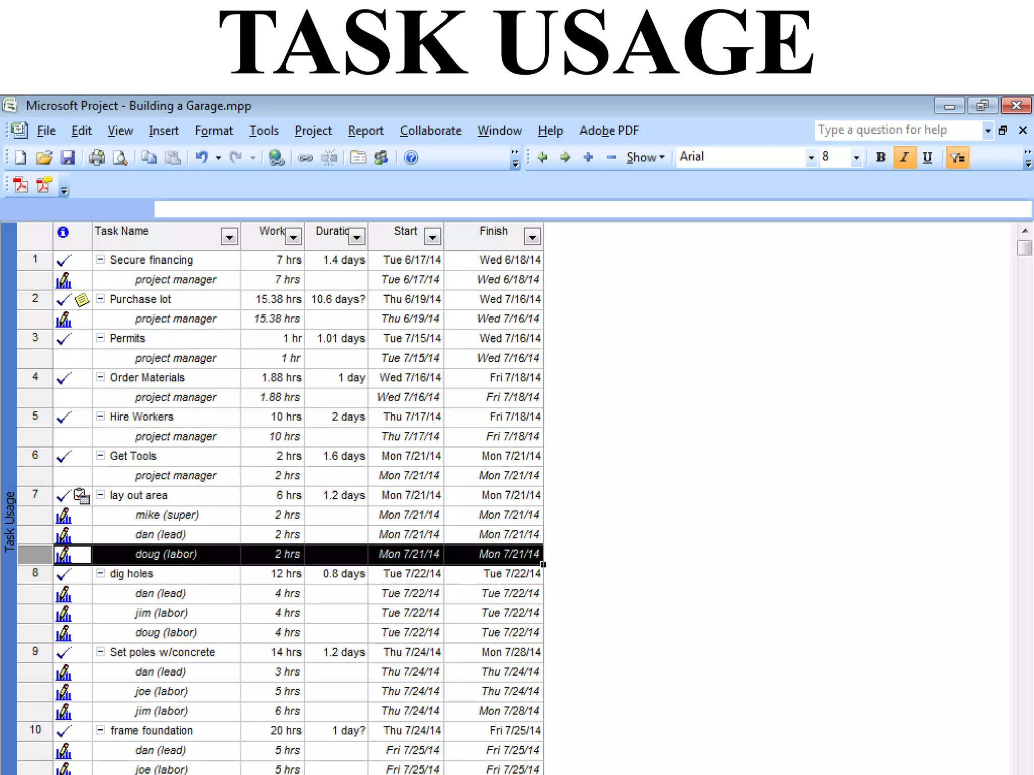 Building a garage | PPTX