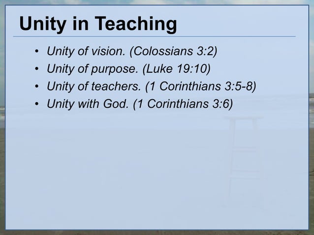 Building A Great Congregation Involves Teaching | PPTX