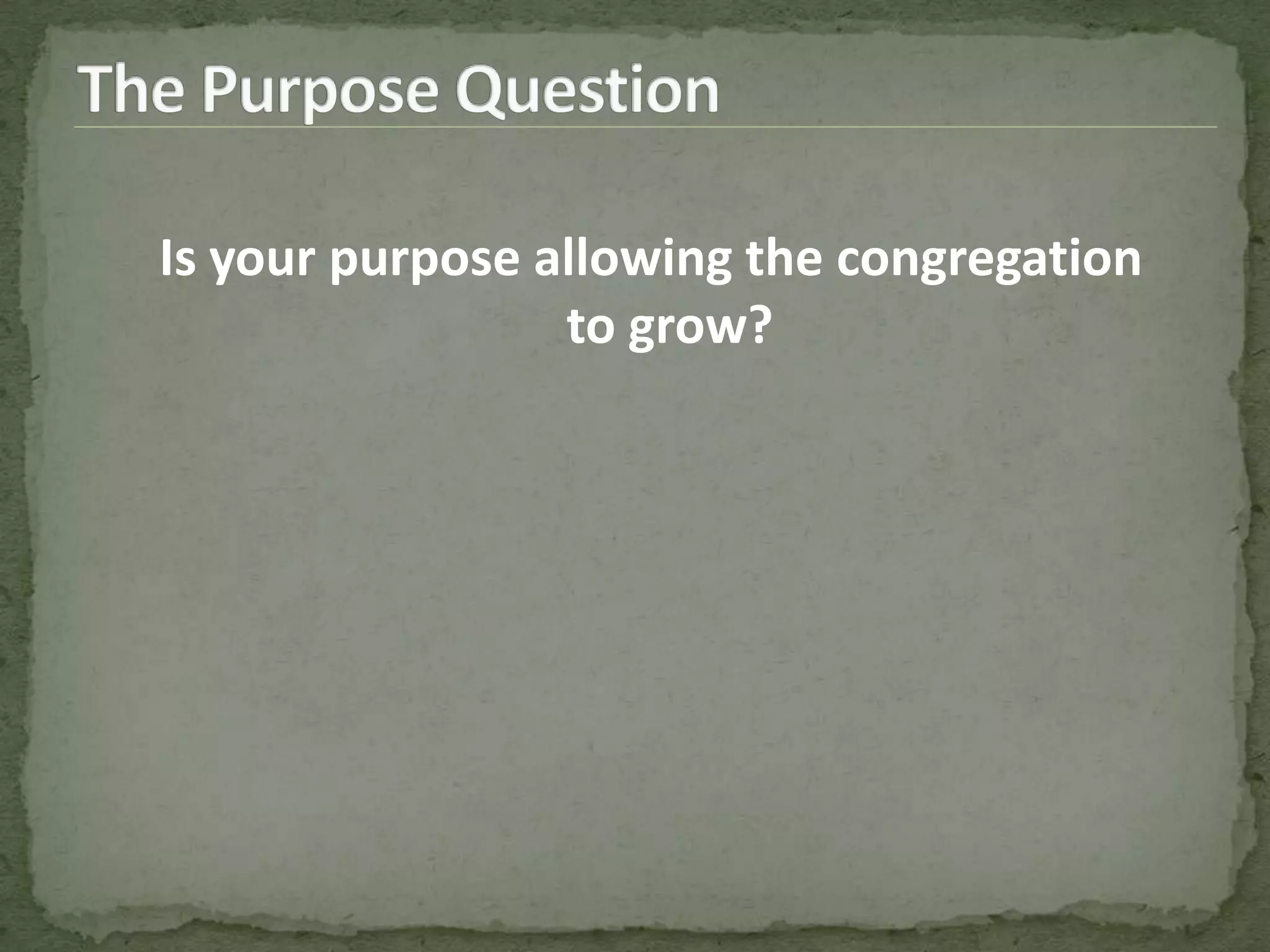 Building a great congregation | PPTX