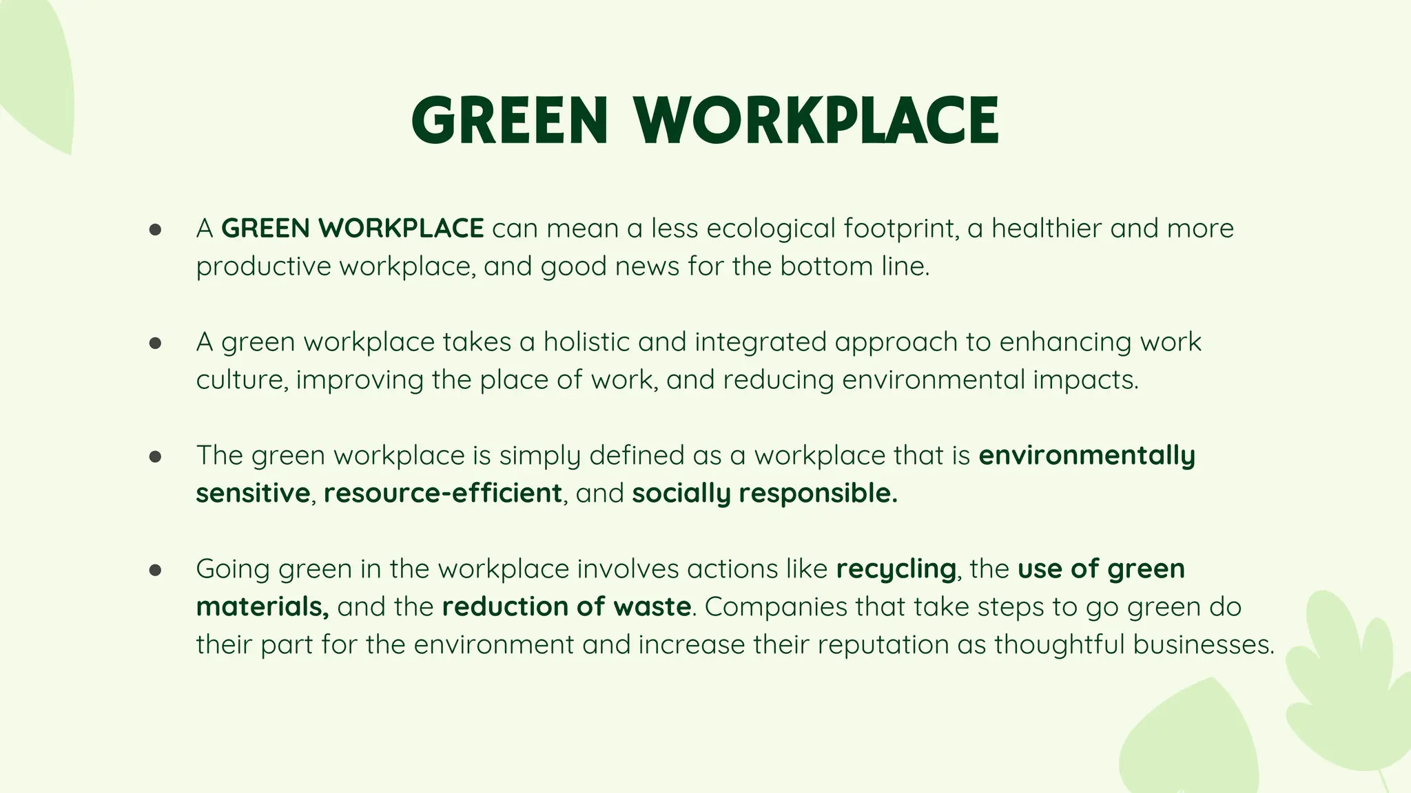 Green Workplace.pptx