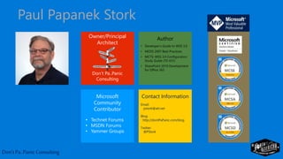 Building a hybrid share point environment | PPTX