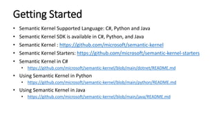 Building AI-Driven Apps Using Semantic Kernel.pptx | Operating Systems | Computer Software and ...