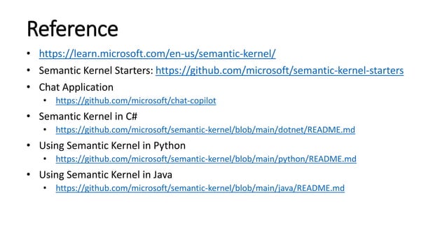 Building AI-Driven Apps Using Semantic Kernel.pptx | Operating Systems | Computer Software and ...