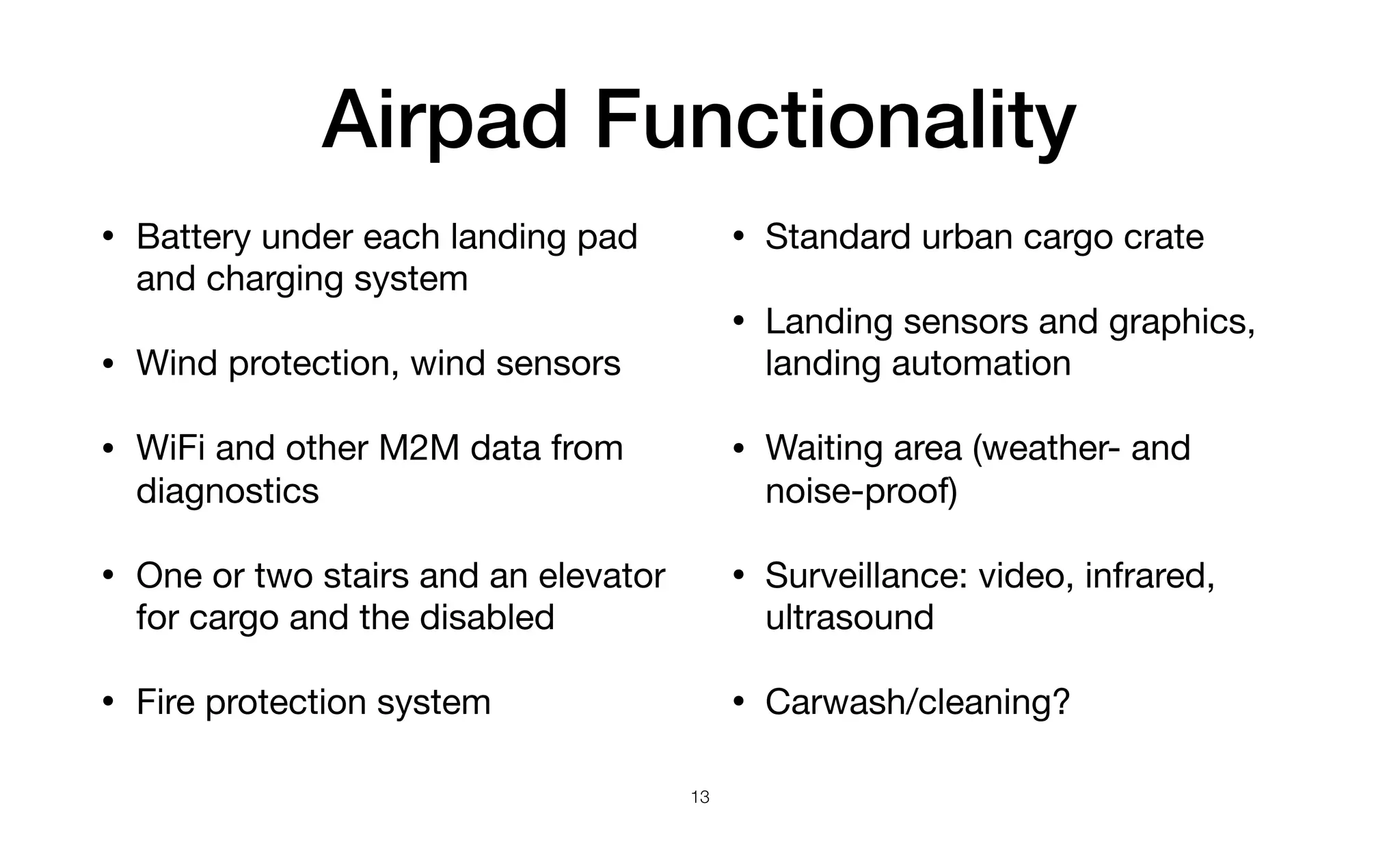 Building Airpad for McFly.Aero
