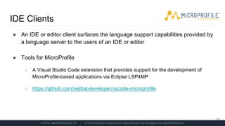 Building a Language Server for Eclipse MicroProfile | PPT