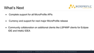 Building a Language Server for Eclipse MicroProfile | PPT