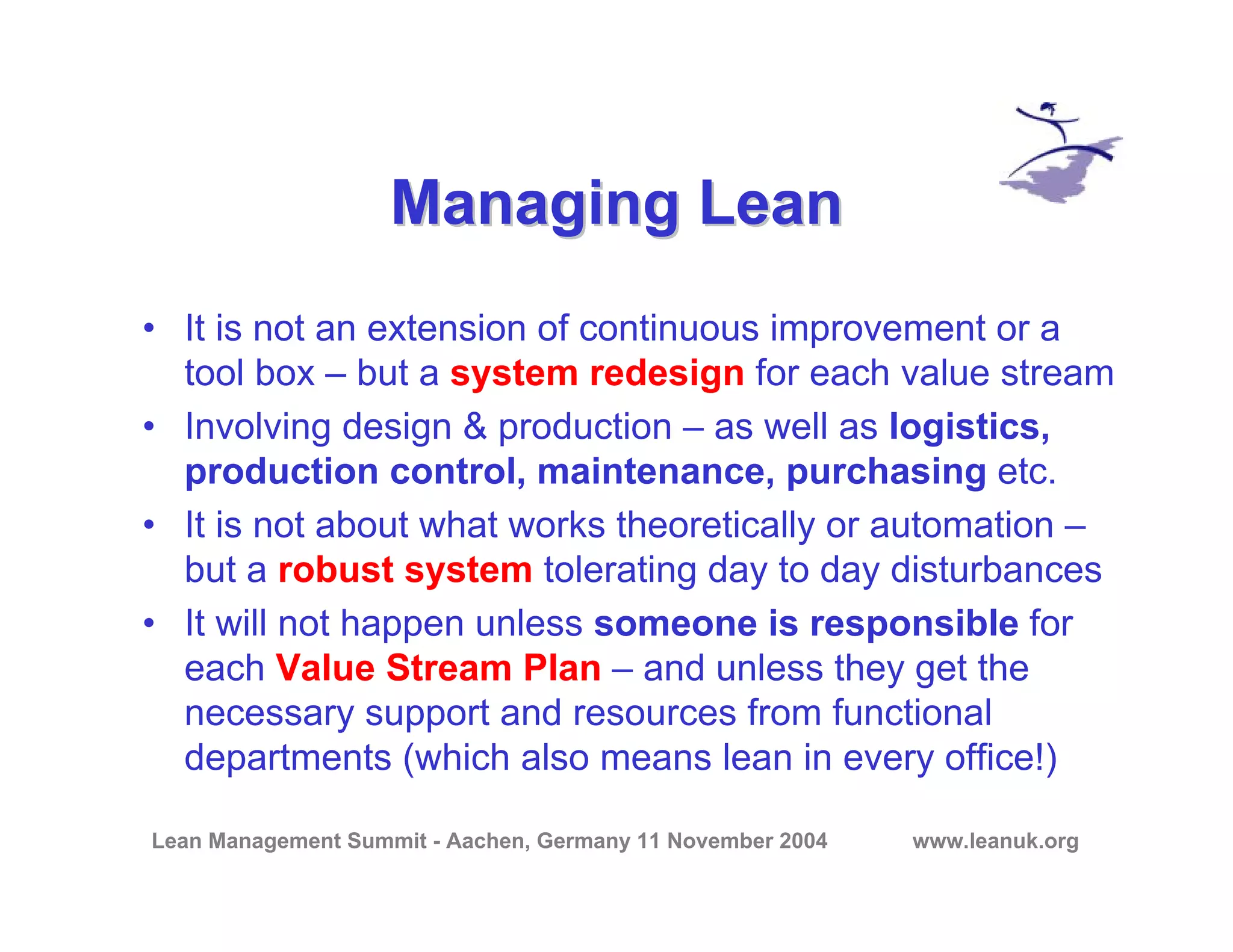 Building a Lean Business System | PPT