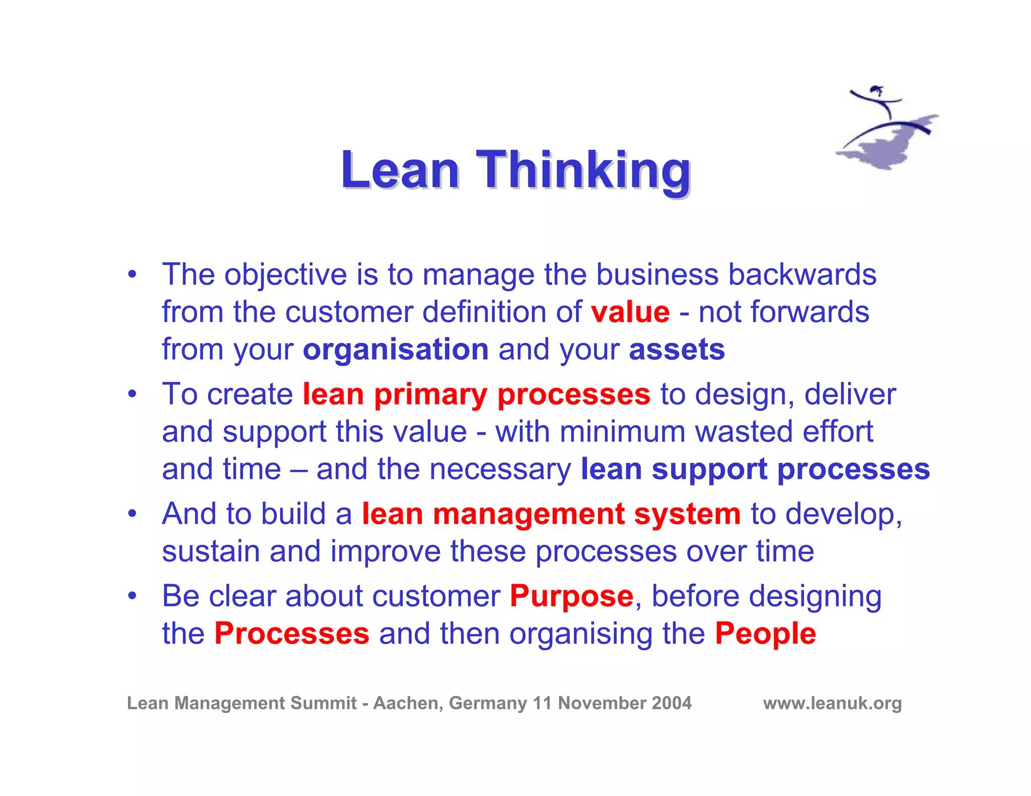 Building a Lean Business System | PPT