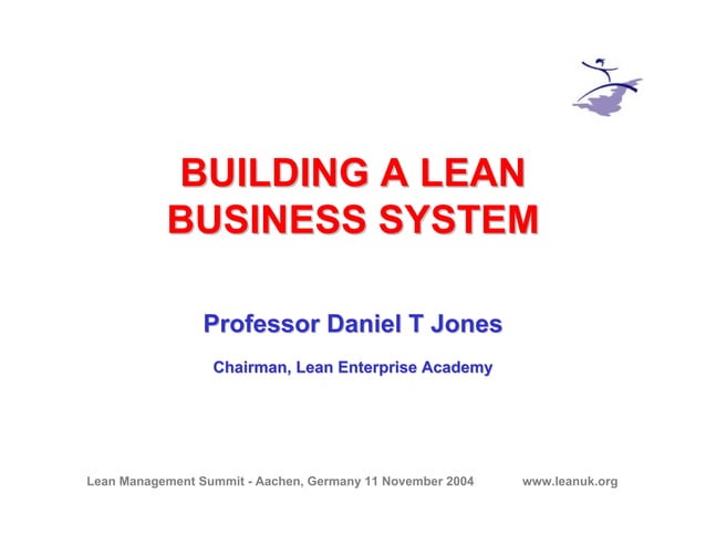 Building a Lean Business System | PPT