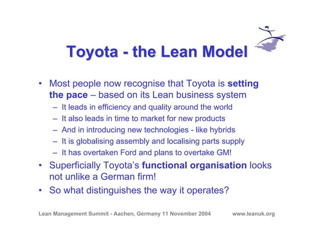 Building a Lean Business System | PPT