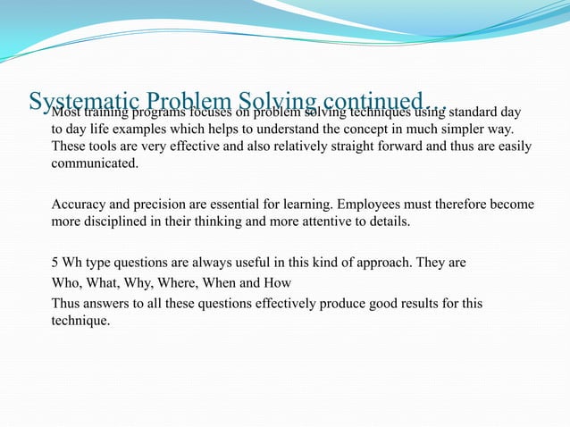 Building a learning organization | PPTX