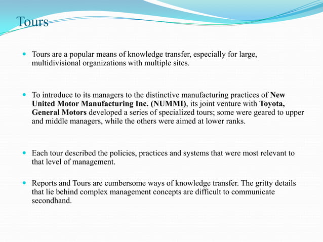 Building a learning organization | PPTX