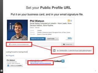 Building Your LinkedIn Profile | PPTX