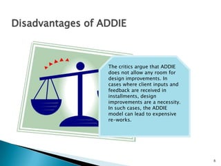 ADDIE- An Instructional Systems Design Model | PPTX