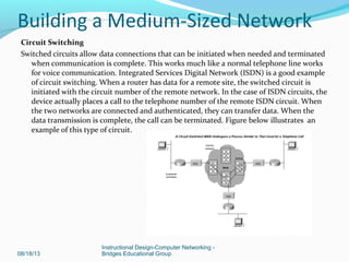 Building a medium sized network | PPT