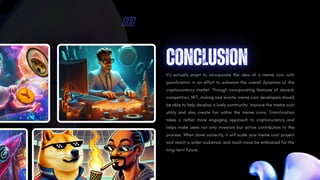 Building a Meme Coin with Gamification: Turning Cryptocurrency into an ...