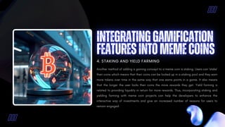 Building a Meme Coin with Gamification: Turning Cryptocurrency into an ...