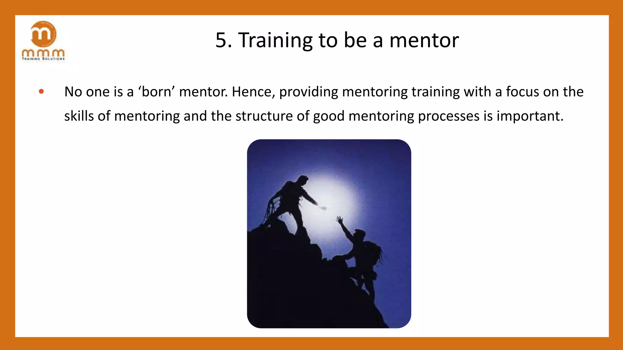 Building a Mentoring Culture | PPTX