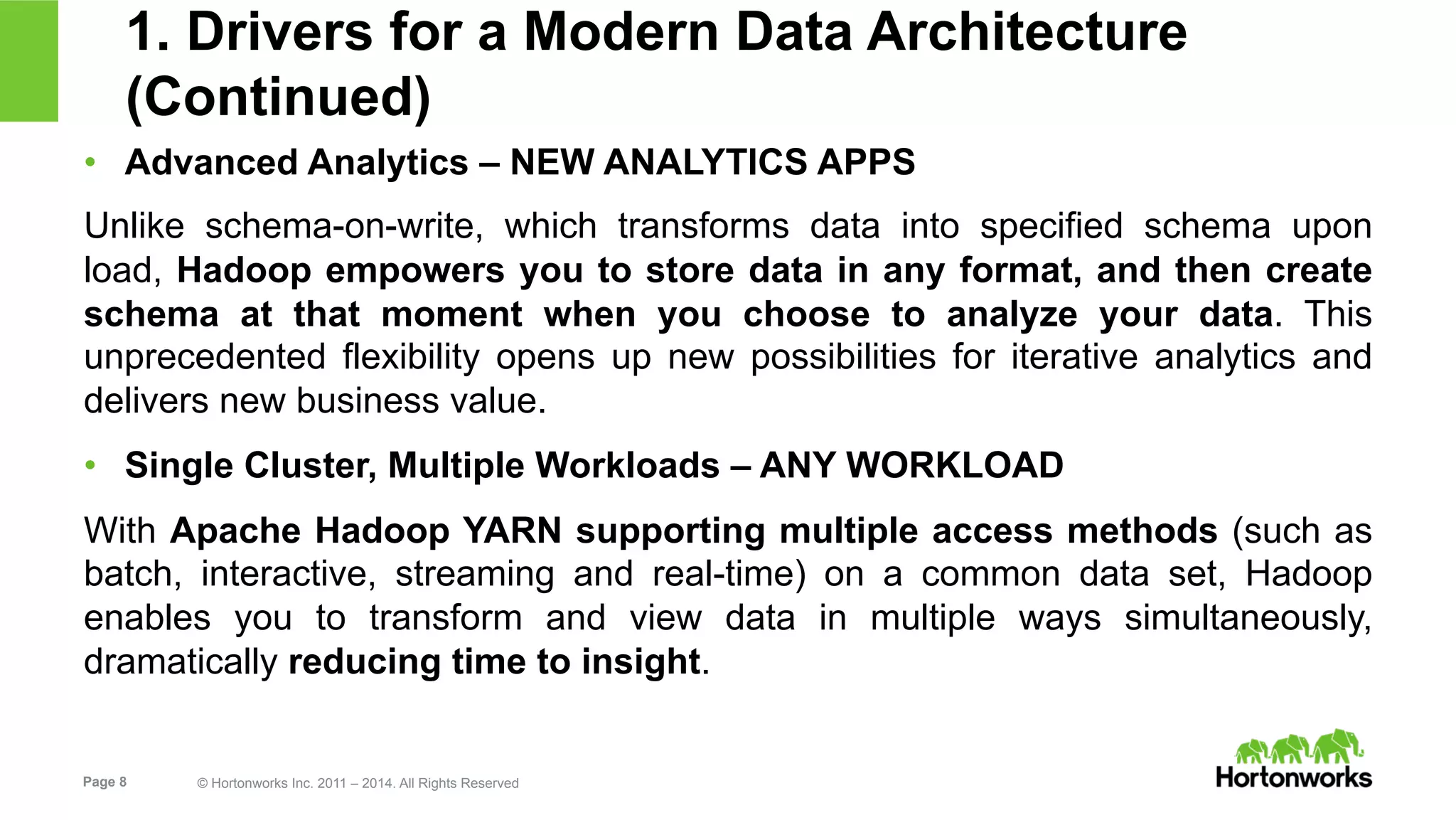 Building a Modern Data Architecture with Enterprise Hadoop | PDF