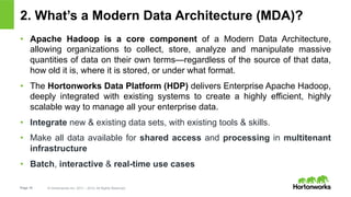 Building a Modern Data Architecture with Enterprise Hadoop | PDF