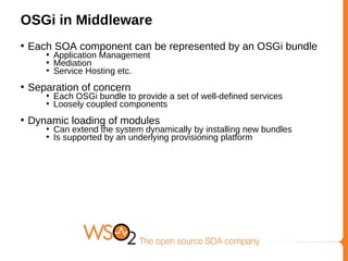 Building a Modular Server Platform with OSGi | PPT