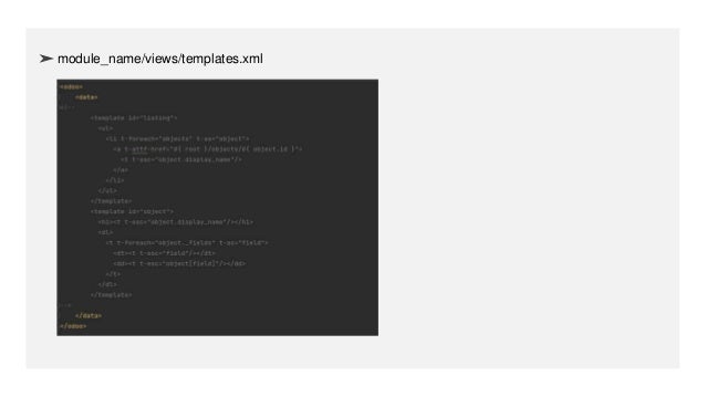 How To Build A Module In Odoo 15 Scaffold Method Pptx Web