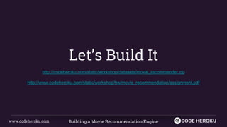 Building a movie recommendation engine in Python using Scikit-Learn ...