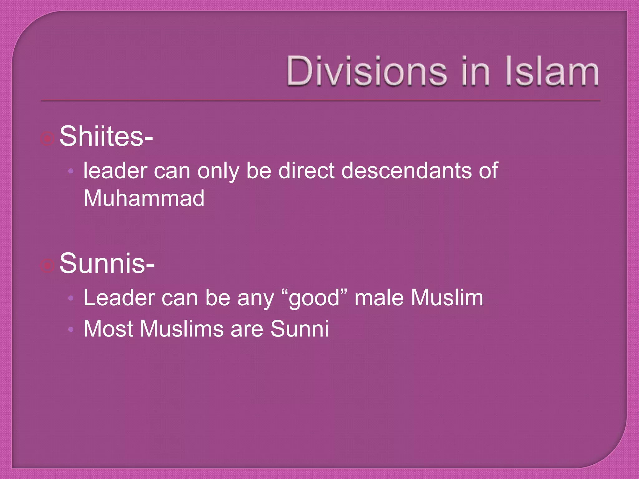 Building a muslim empire | PPT