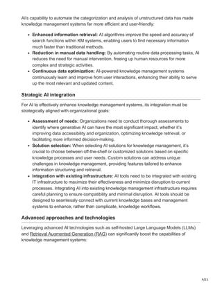Building an AI Solution for Enterprise Knowledge Management A Complete ...