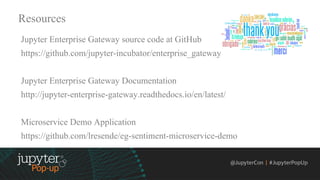 Building analytical microservices powered by jupyter kernels | PPT