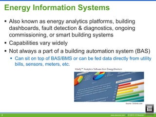 Building Analytics: Energy Information Systems | PPTX