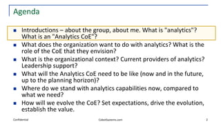 Building an Analytics CoE (Center of Excellence) | PDF