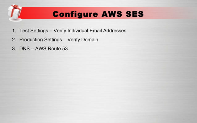 Building an automated email system with django and aws | PPT