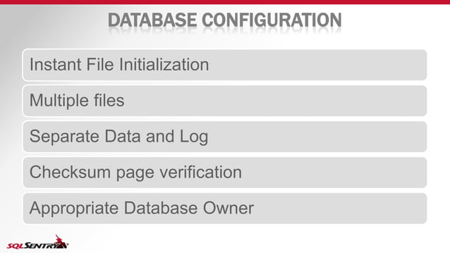 Building And Configuring Sql Server Some Recommended Practices Ppt