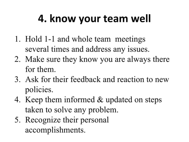 Building and improving team morale | PPT