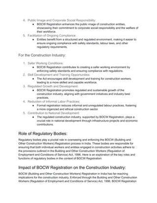 Building and Other Construction Workers (BOCW) Registration in India (1 ...