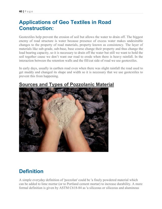Building and road materials pdf | PDF