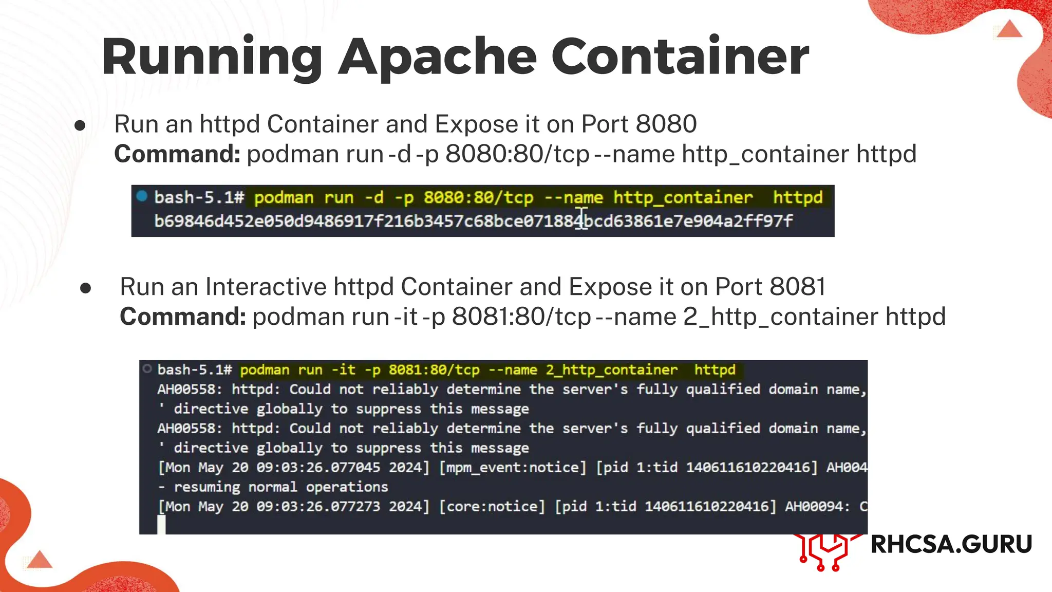 Building and Running Podman Containers - RHCSA+.pdf