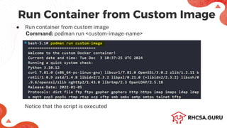 Building and Running Podman Containers - RHCSA+.pdf