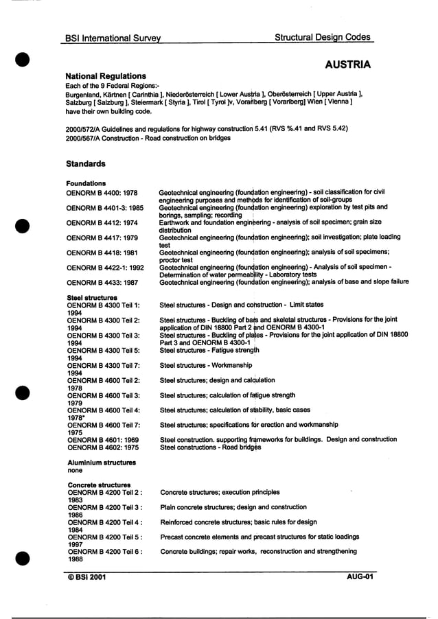 Building and structural design codes | PDF | Europe Travel | Travel ...