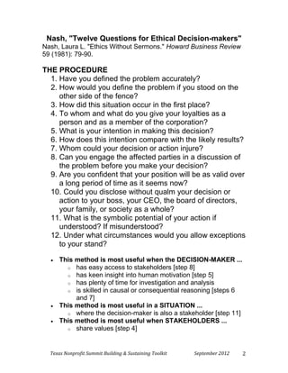 Building and sustaining ethical nonprofits toolkit (handout 1 of 1) | DOCX