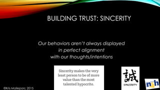 Building and sustaining trust region1 nsh | PPTX