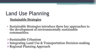 LAND USE PLANNING CONSTRUCTION | PPTX