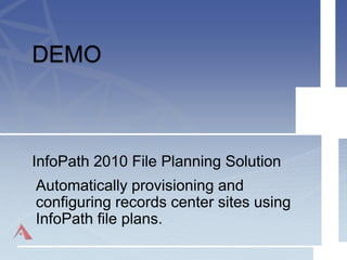 Building and Using SharePoint-Friendly File Plans | PPTX